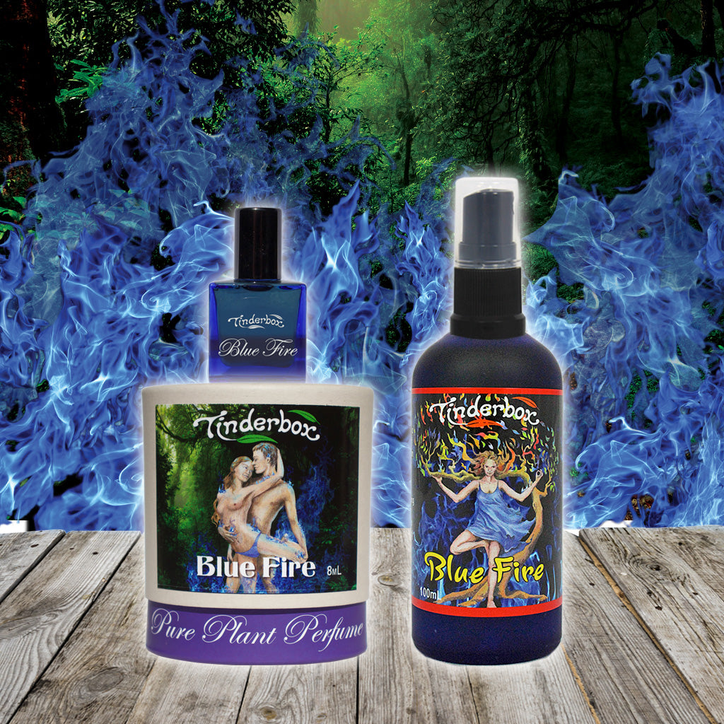 Essential Oil Perfume Gift | Blue Fire Gift Box | Tinderbox