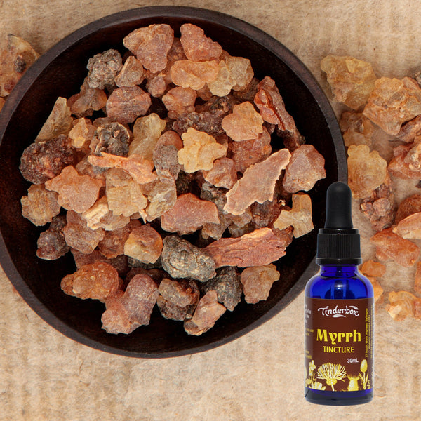 Herbal Tincture | Myrrh Tincture (Commiphora myrrha) | Tinderbox